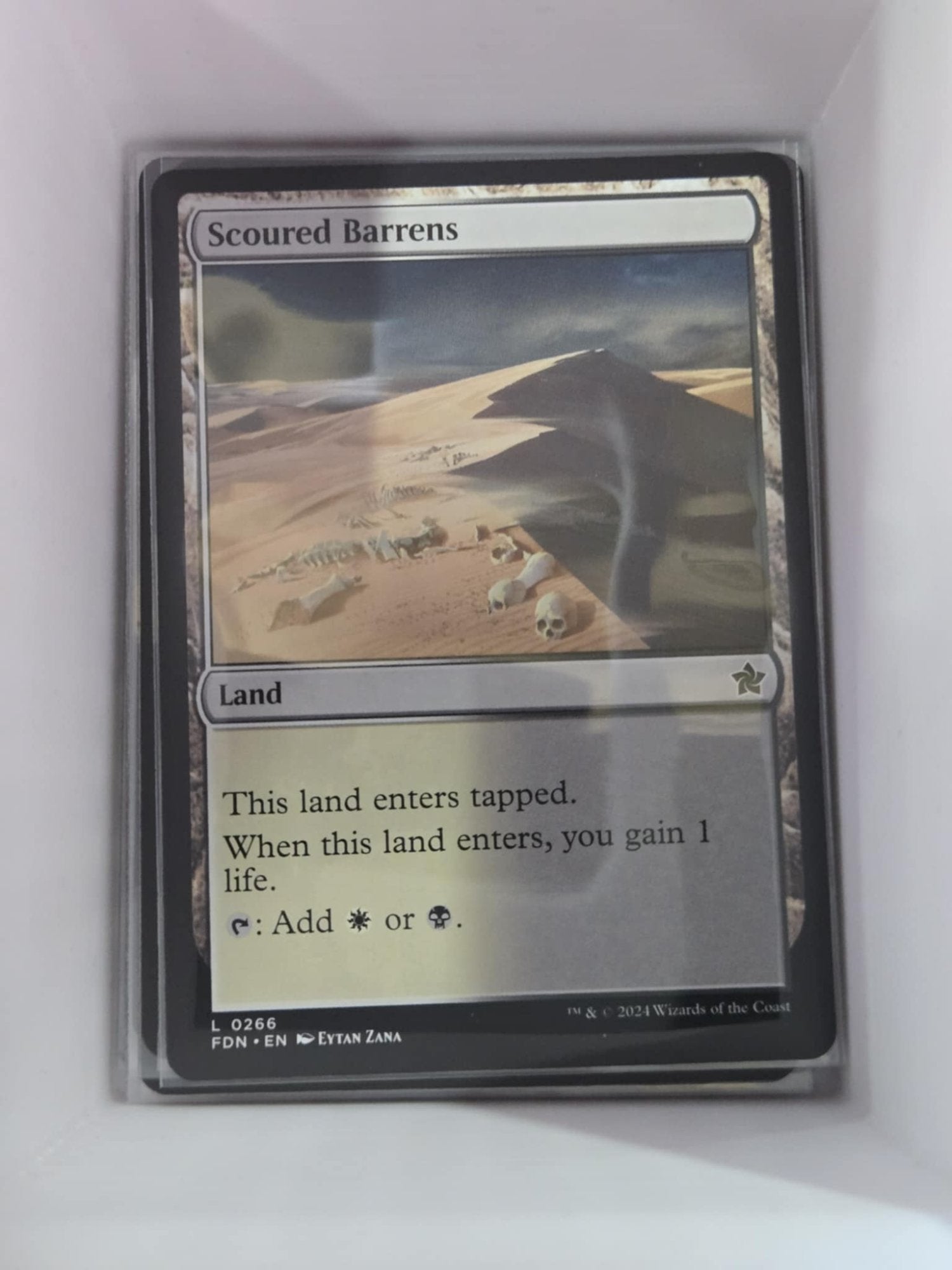 Scoured Barrens - Foundations - 266 - MTG Non-Foil C-JT – Pop Culture ...