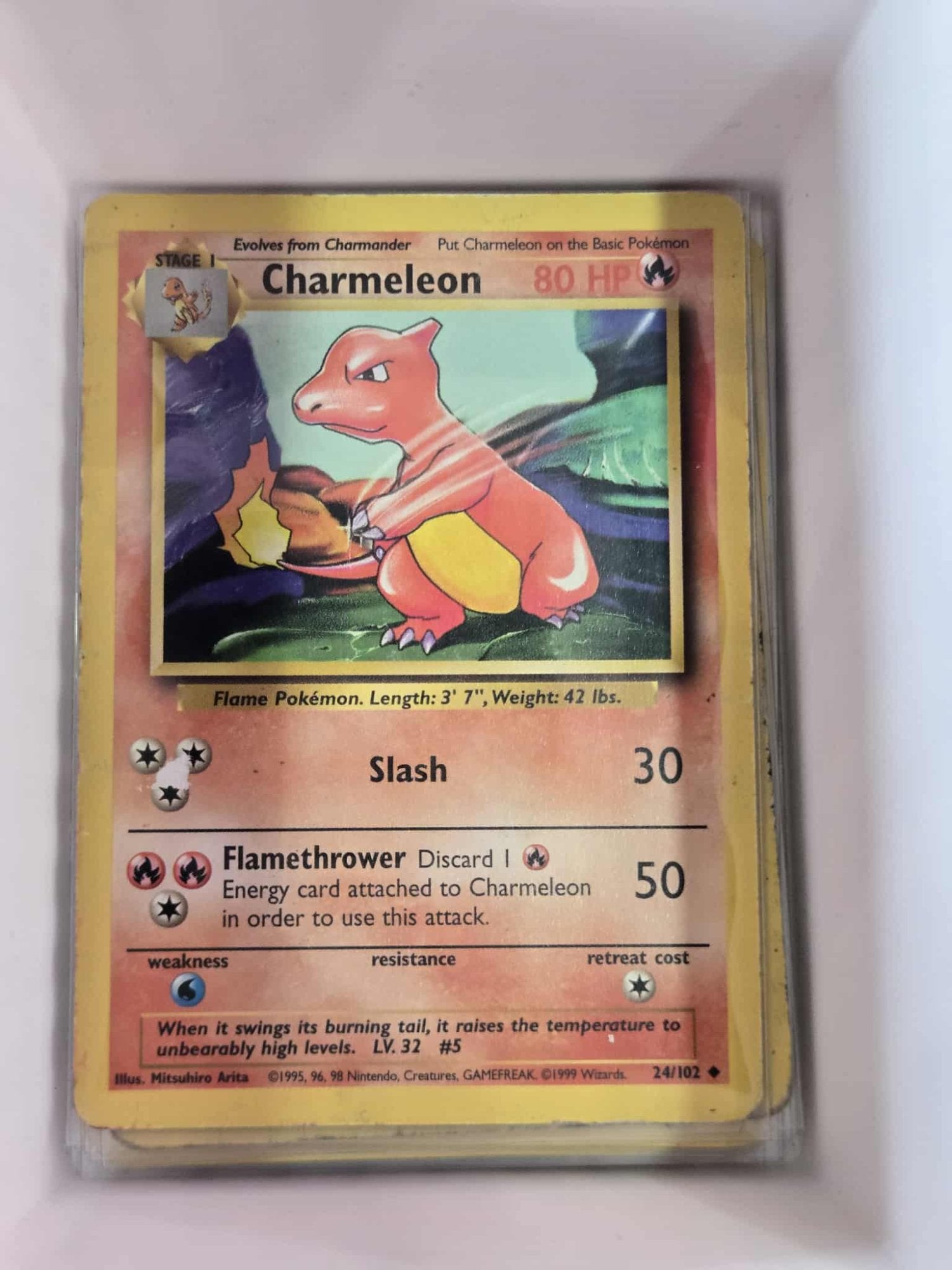 Charmeleon Base Set - Original Series 24 - Pokemon PCL – Pop Culture ...