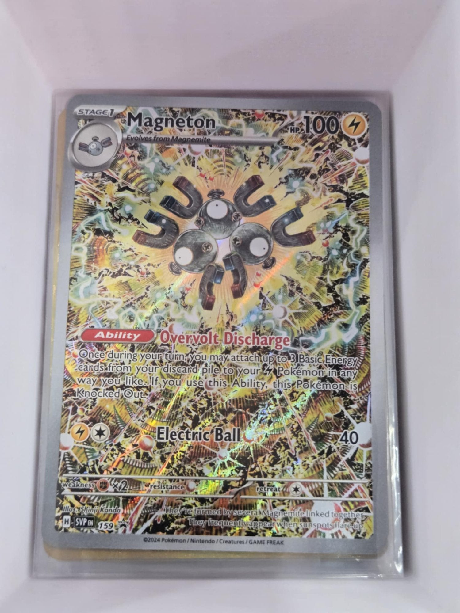 Magneton Scarlet and Violet Promos - 159 - Scarlet and Violet Pokemon ...