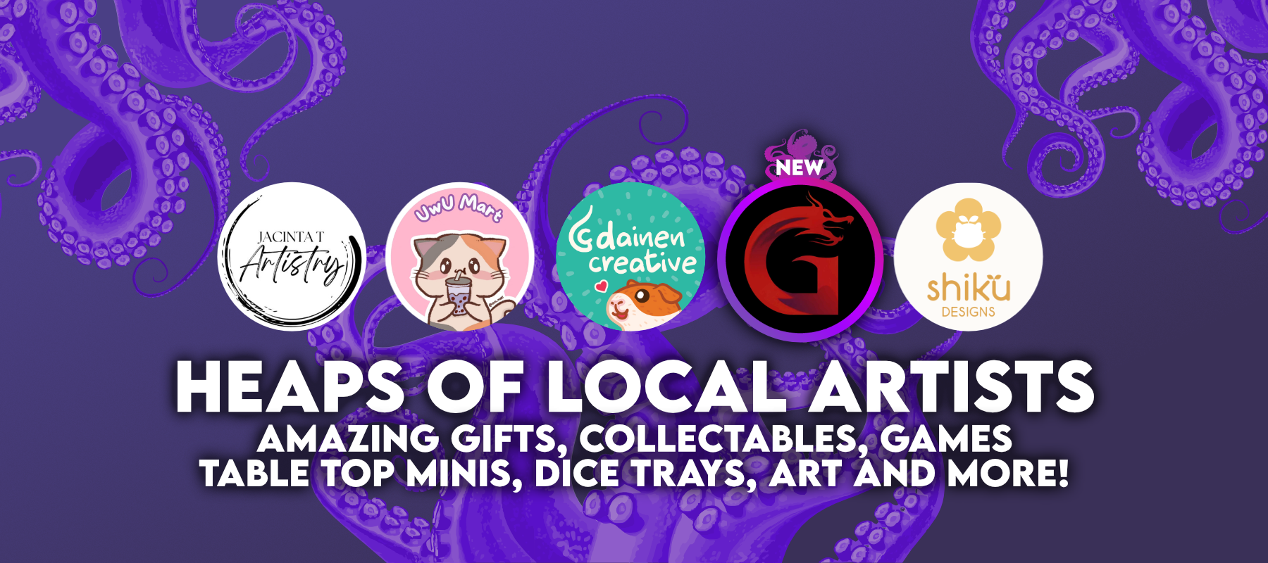 Pop Culture Larrikin - Classic Collectables and Local Artists!