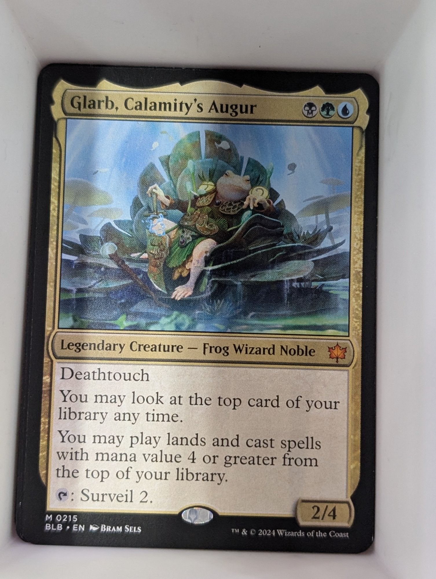 Glarb, Calamity's Augur Bloomburrow - 215 - PCL – Pop Culture Larrikin