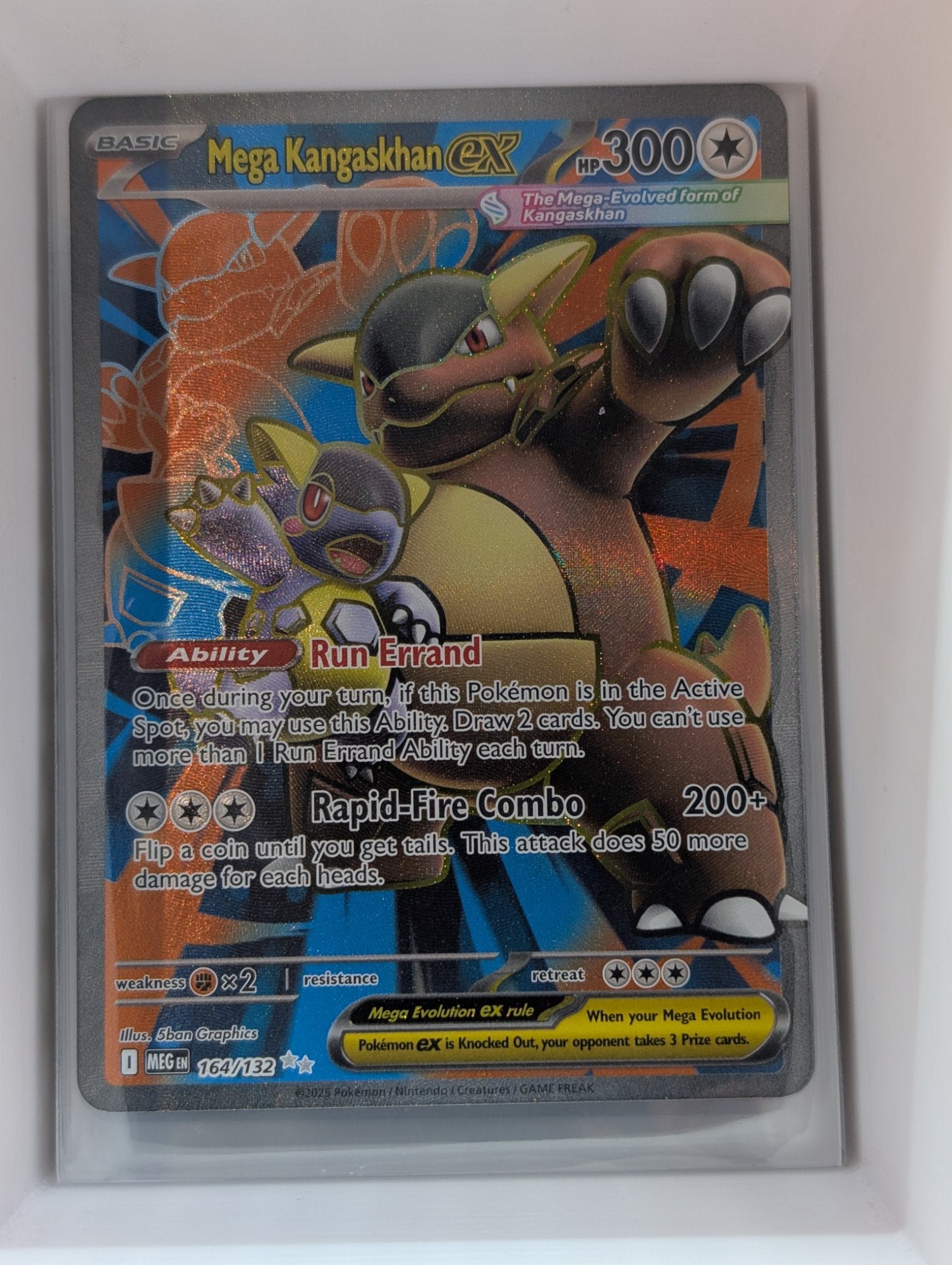 Mega Kangaskhan ex - Mega Evolution - 164 - Non-Foil PCL – Pop Culture ...