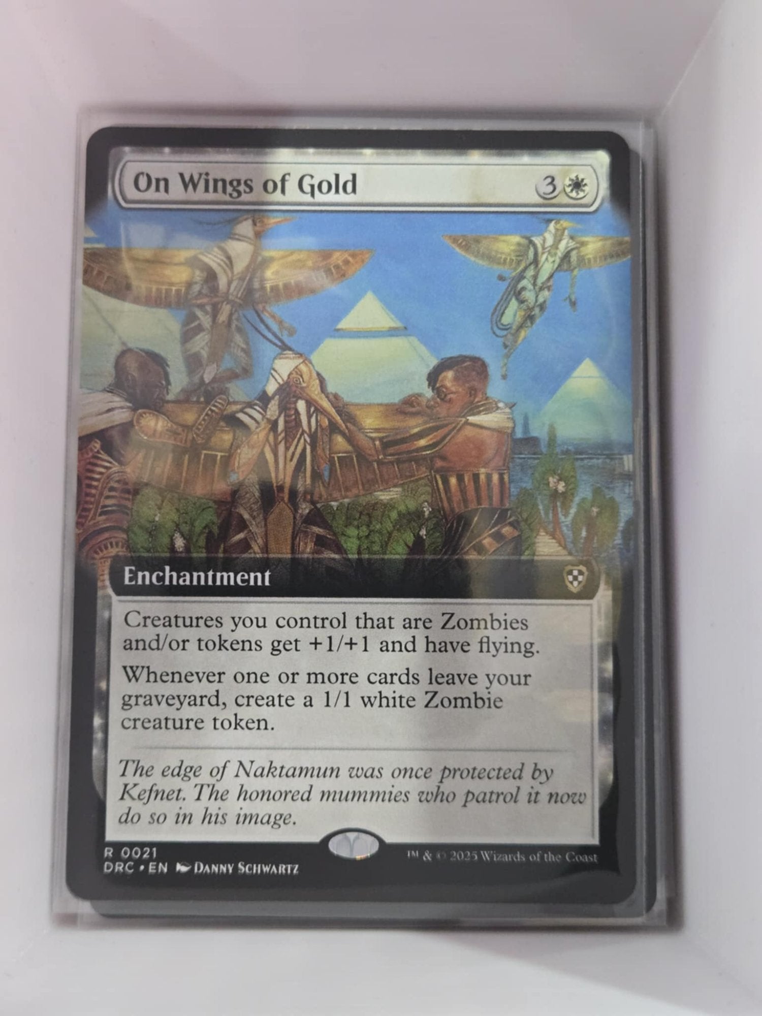 On Wings of Gold - Aetherdrift Commander - 21 - MTG Non-Foil C-JT – Pop ...