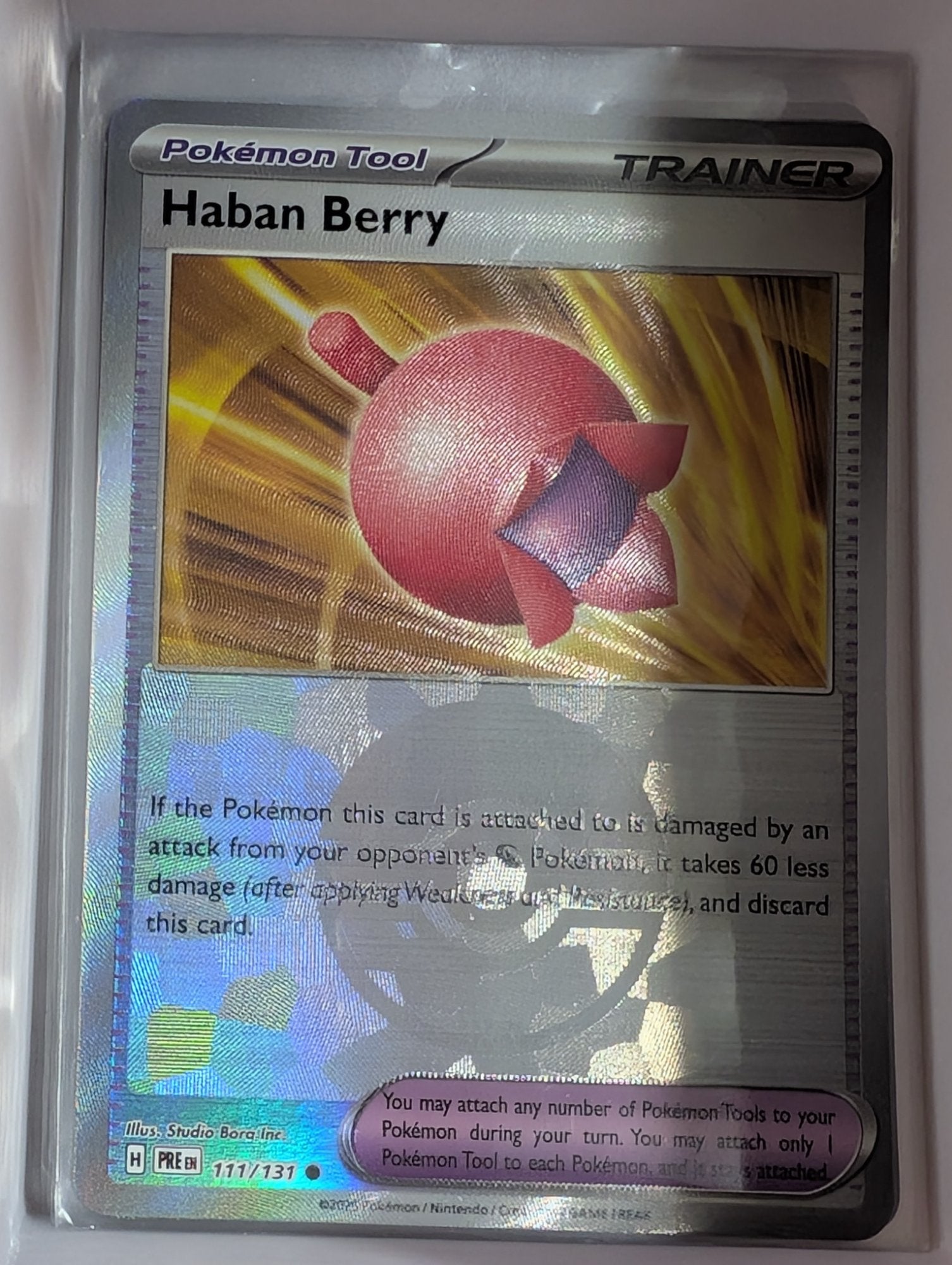 Haban Berry - Prismatic Evolutions - 111 - Pokeball C-JT – Pop Culture ...