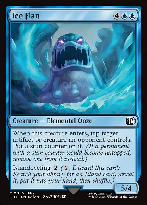 Ice Flan Final Fantasy - 55 - MTG C-AC – Pop Culture Larrikin